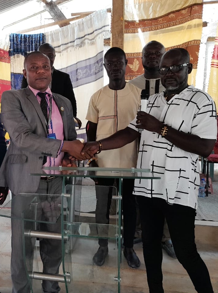 Assin South NDC Constituency Chairman donates pulpit to CAC Church - In ...