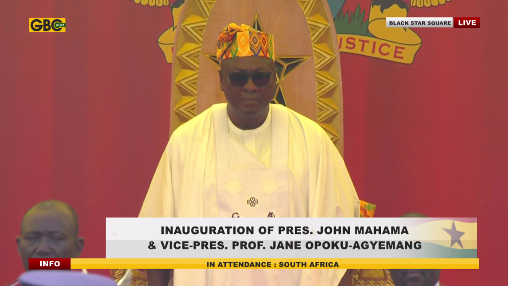 FULL TEXT: President John Mahama’s Inauguration Speech - In Ghana News ...